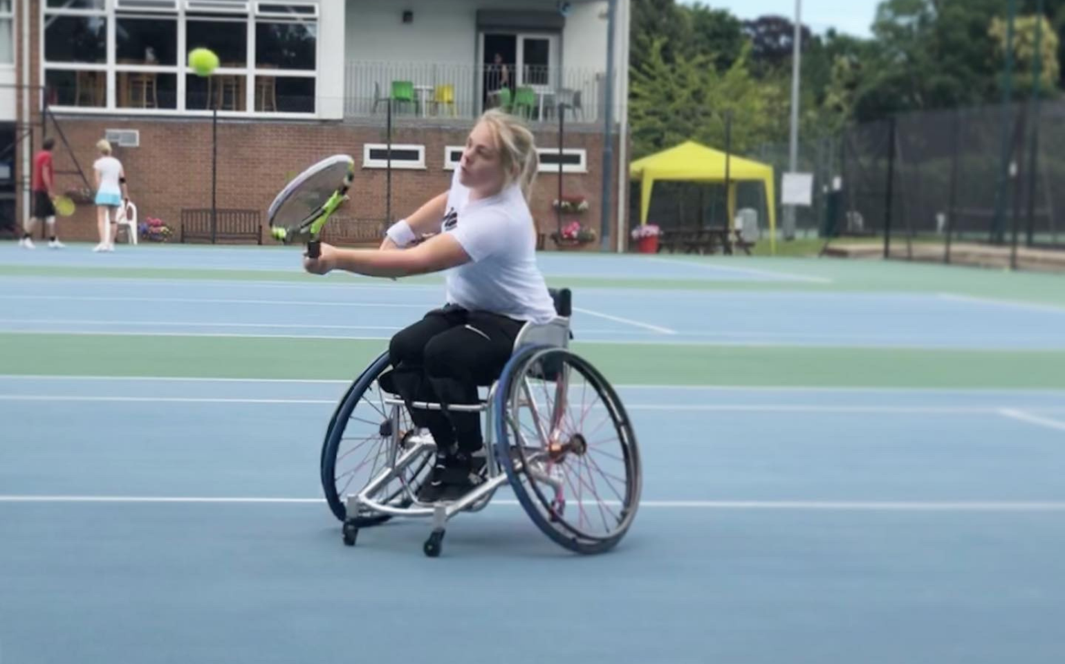 Team GB wheelchair tennis pro Ruby Bishop campaigns against ...