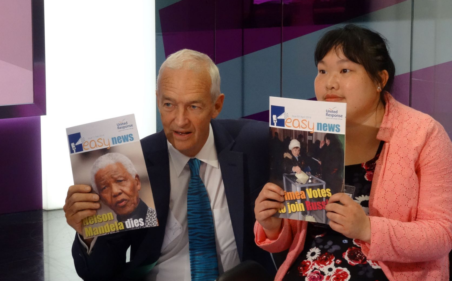 Easy read newspaper by people with learning disabilities and autism to ...