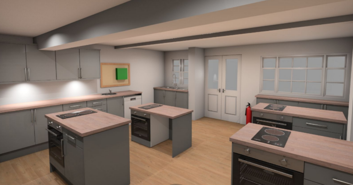 New training kitchen in Truro supports students with learning ...