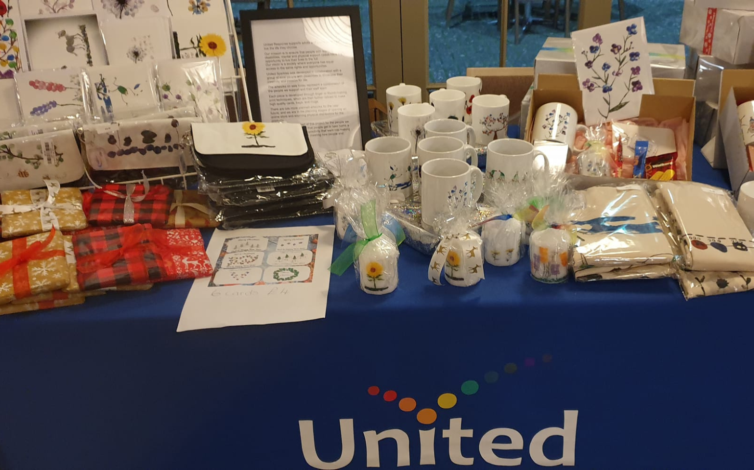 United Sparkles: artists with learning disabilities make Christmas ...