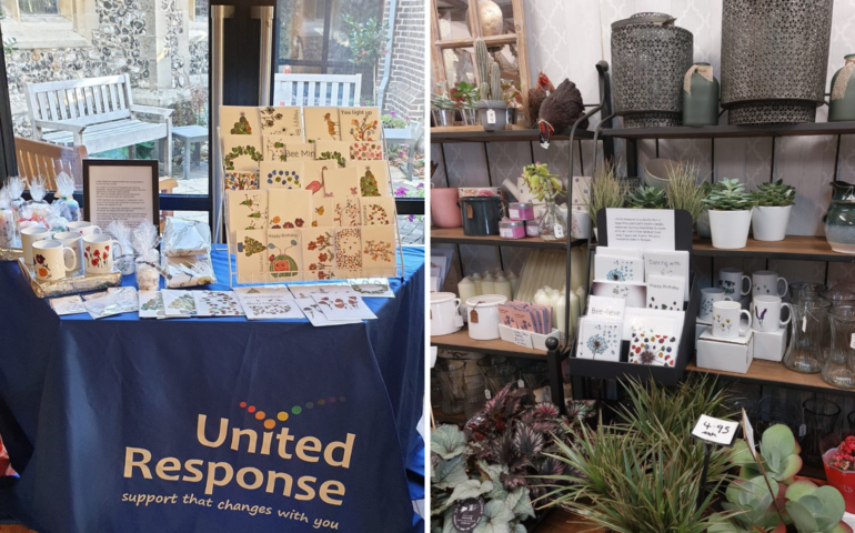 United Sparkles: artists with learning disabilities make Christmas ...