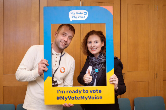 My Vote My Voice: accessible voting campaign launches in Parliament ...
